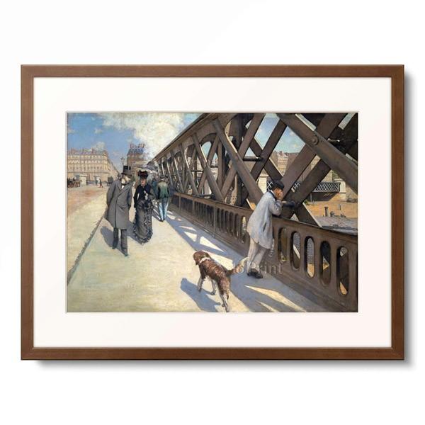 Caillebotte, Gustave (1848-1894)."Le Pont de l'Europe".Oil on canvas, 1876.Geneva, Musee du Petit Palais.