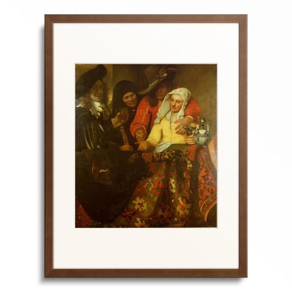 所蔵: アルテマイスター絵画館 / ドレスデン美術館オランダの画家ジャンル: バロック / 17世紀 / オランダ絵画黄金期The Procuress/Vermeer, Jan, called Vermeer van Delft 1632-...