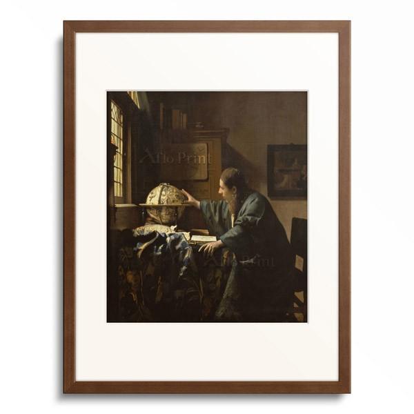 所蔵: ルーヴル美術館オランダの画家ジャンル: バロック / 17世紀 / オランダ絵画黄金期The Astronomer/Vermeer, Jan, called Vermeer van Delft 1632-1675."The Astr...
