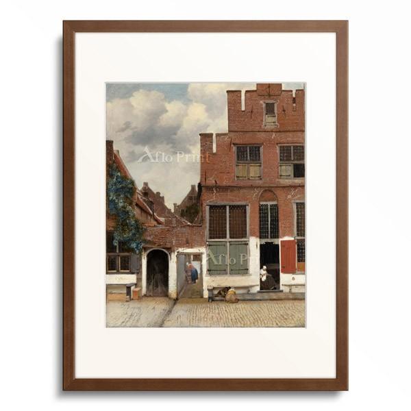 所蔵: アムステルダム国立美術館オランダの画家ジャンル: バロック / 17世紀 / オランダ絵画黄金期View of Houses in Delft, Known as ‘The Little Street'/Vermeer, Johan...