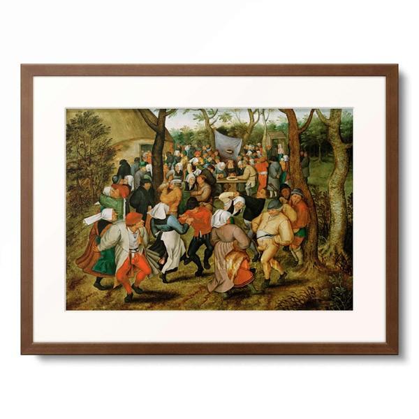 作家名： ピーテル・ブリューゲル 2世  ( 1564年頃ー1638年 )国籍： フランドル　ネーデルランド ジャンル　： 初期ネーデルランド絵画The Wedding Dance/Brueghel, Pieter the Younger,...