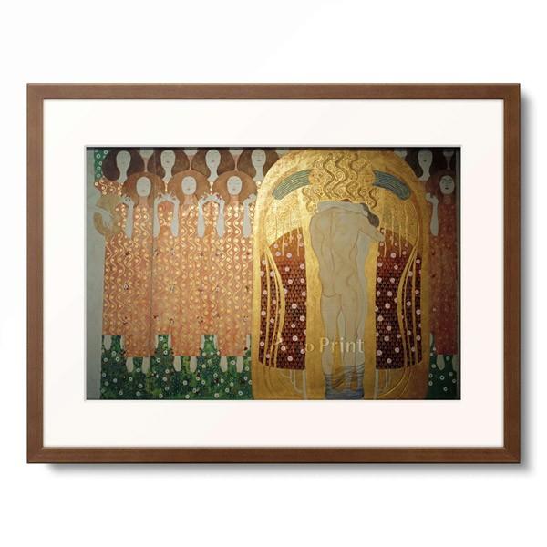 国籍：オーストリアジャンル： アール・ヌーヴォー 所蔵: セセッション館Klimt, Gustav,1862-1918,Austrian artist.Beethoven Frieze, painted in 1901 for the 14...