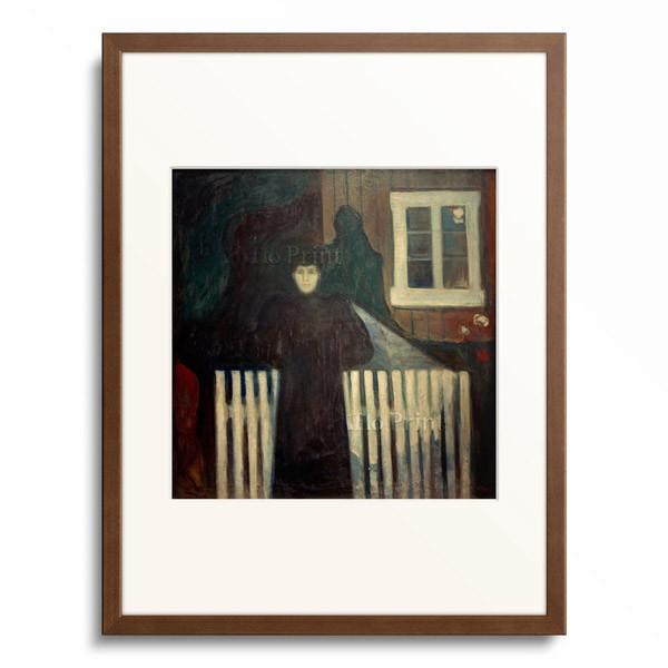 ノルウェーの画家ジャンル: 象徴主義　表現主義MoonlightMunch, Edvard1863-1944,Norwegian painter. "Moonlight", 1893. Oil on canvas, 140.5 x 137 ...