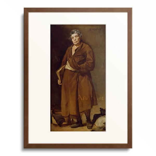 Aesop/Aesop,/Greek fabulist,/c. 550 B.C."Aesop".Painting, 1639/40, by Diego Velazquez/(1599-1660)./Oil on canvas, 140 × ...