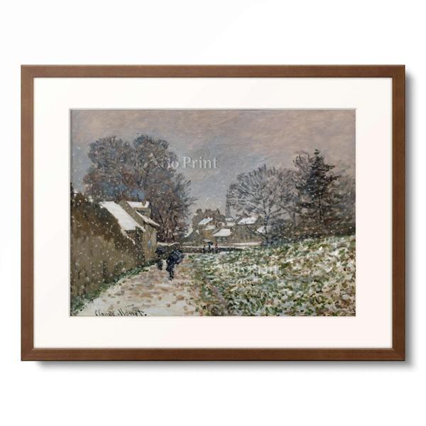 フランスの画家ジャンル ： 印象派所蔵： ボストン美術館Claude Monet, Neve ad Argenteuil, 1874, Museum of Fine Arts, BostonIdentifier : AKG5396344Ar...