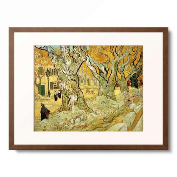 Gogh, Vincent van 1853-1890."The Road Menders",Saint-Remy, November 1889.Oil on canvas, 71 × 93cm.Washington, Phillips C...