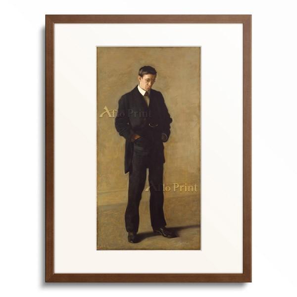 Thomas Eakins; 1844-1916.Der Denker: Portrat von Louis N. Kenton.Gemalde, 1900.Ol auf Leinwand, 208,3 × 106,7 cm.Inv. Nr...