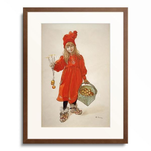 Larsson, Carl 1853-1919."Brita as Idun", 1900.(Brita, the artist's daughter, as the old Norse goddess Idun).Watercolour,...