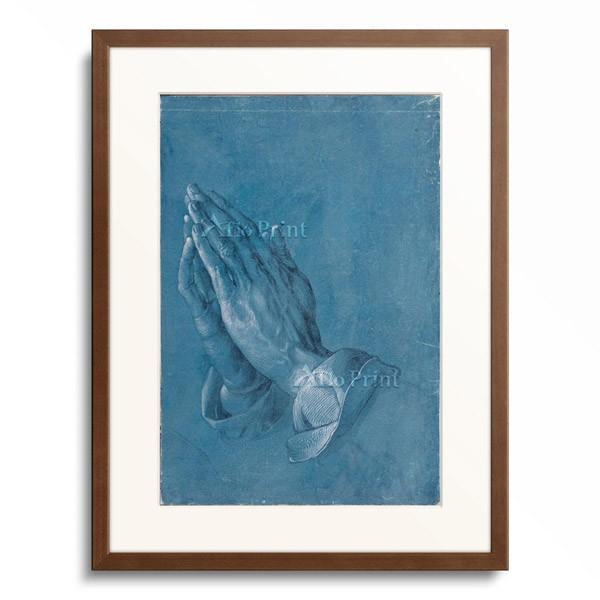 Praying HandsDurer, Albrecht 1471-1528."Praying Hands", 1508. (Study for the "Heller Altarpiece").Grey and white ink, gr...