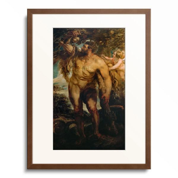 Rubens, Peter Paul 1577-1640."Herkules im Garten der Hesperiden", undat.(um 1638).Ol auf Leinwand, 241 × 144,2 cm.Inv. 1...