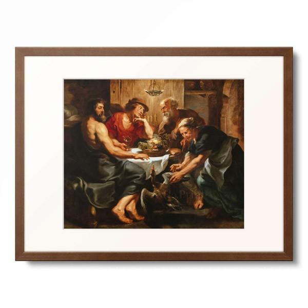 Rubens, Peter Paul 1577-1640Workshop of."Jupiter and Mercury with Philemon and Baucis", c. 1620/25.Oil on canvas, 153.5 ...