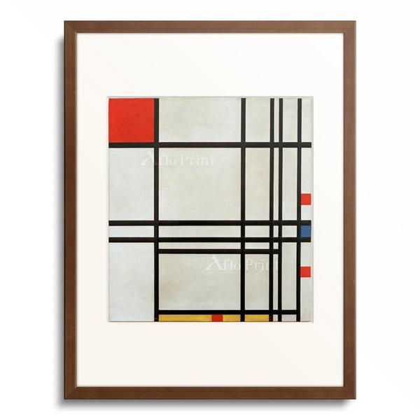 Mondrian, Piet 1872-1944."Composition No. 8", 1939-42.Oil on canvas, 75 × 68cm.Fort Worth, Kimbell Art Museum.