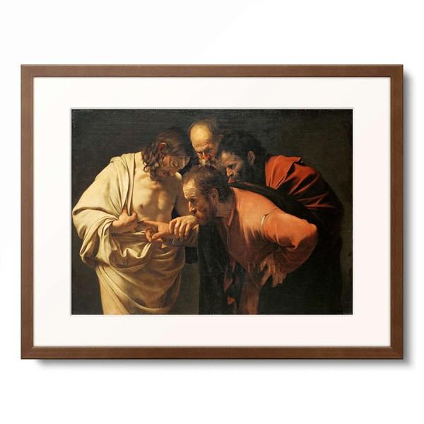 Caravaggio, real name Michelangelo Merisi 1573-1610."Doubting Thomas", c. 1595/1600.Oil on canvas, 107 × 146cm.Potsdam-S...