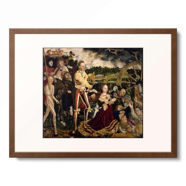 Cranach, Lucas the Elder, 1472-1553."The Martyrdom of St Catherine of Alexandria", 1506. (Sentenced to death by Emperor ...