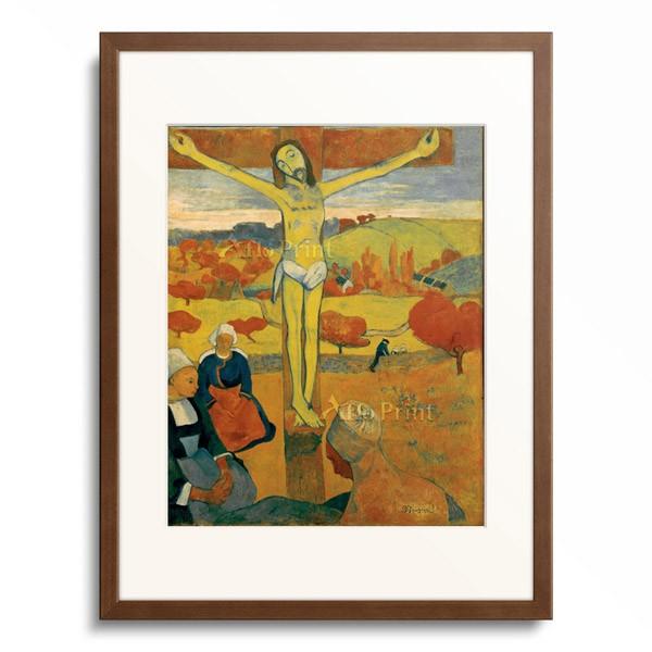 フランスの画家 ジャンル:  ポスト印象派Gauguin, Paul 1848-1903."Crucified Christ or The Yellow Christ"(Le Christ jaune), September 1889.Oi...