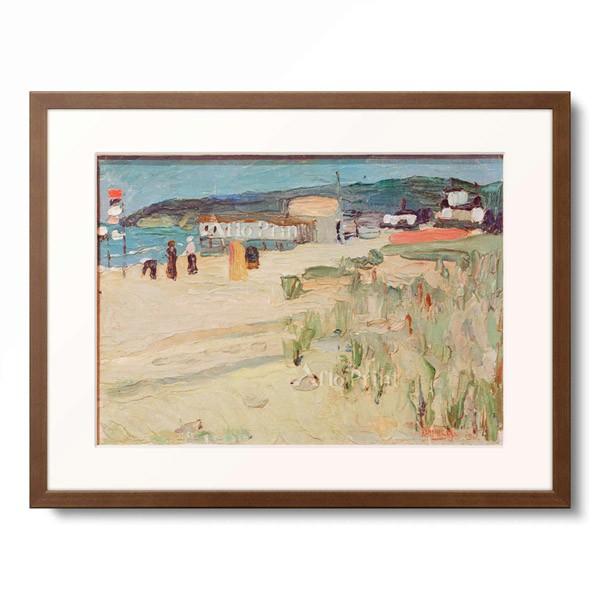 Kandinsky, Wassily 1866-1944."Binz on Rugen", 1901.Oil on cardboard, 33 × 24 cm.I. str. 962Belgrade, National Museum.