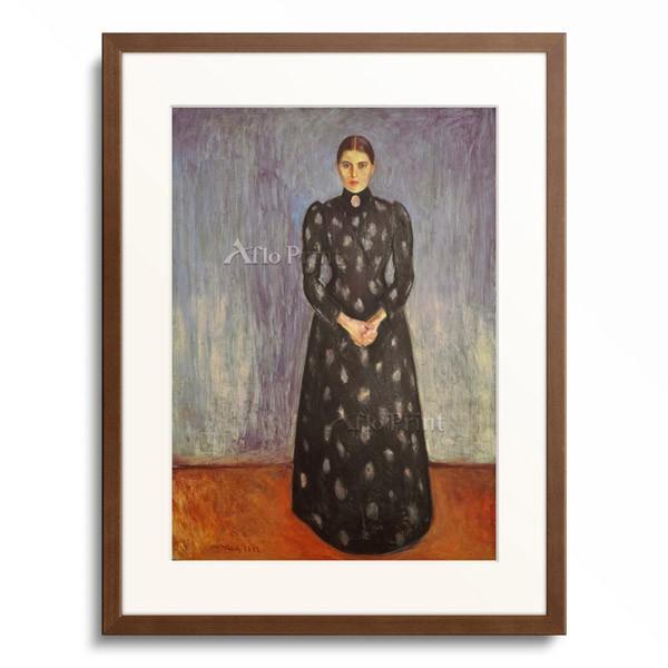 ノルウェーの画家ジャンル: 象徴主義　表現主義Munch, Edvard 1863-1944."Inger", 1892.(Inger Munch, the artist's sister).Oil on canvas, 172 × 123...
