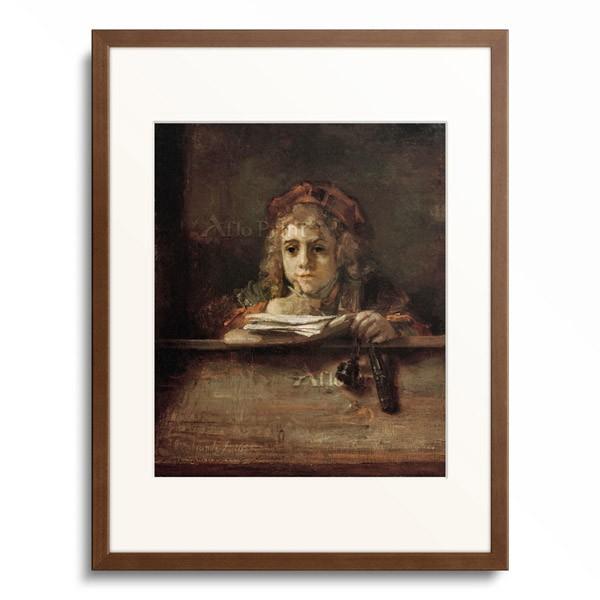 オランダの画家ジャンル:  バロックRembrandt, Harmensz van Rijn1606 - 1669."Titus", 1655.Oil on canvas, 77 × 63cm.Photo: AKG PhotoRotterd...