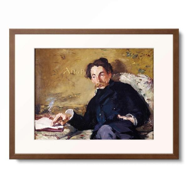 Mallarme, Stephane French poet Paris 18.3.1842-Valvins (Seine-et-Marne) 10.9.1898."Portrait of Stephane Mallarme".Painti...