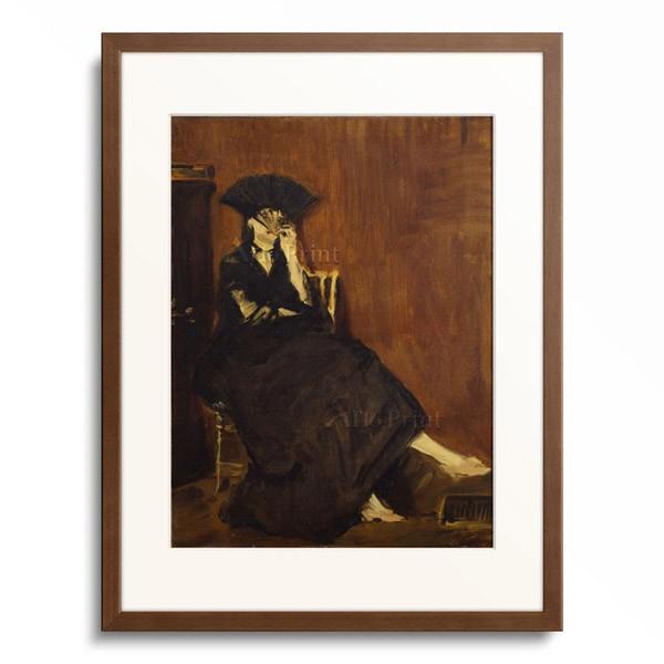 Morisot, Berthe.French paintress (1877-married Eugene Manet, model of the painter Edouard Manet), Bourges 14.1.1841-Pari...