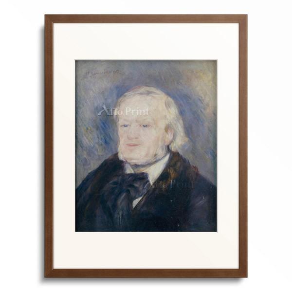 Wagner, Richard Composer Leipzig 22.5.1813-Venice 13.2.1883.Portrait.Painting (Palermo, Hotel des Palmes, 15 January 188...