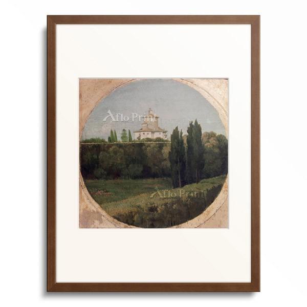 Rome (Italy),Villa Borghese (public park, landscaped in the 17th century, expanded in 18th and 19th centuries)."View of ...