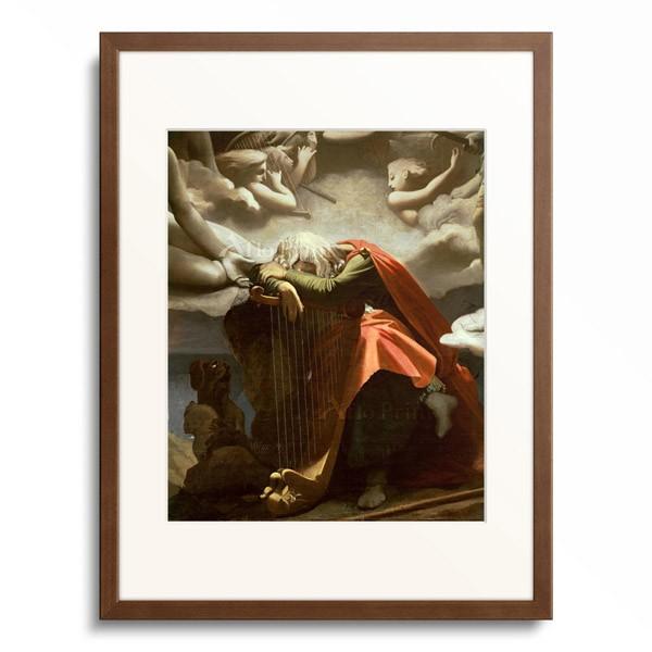 Ingres, Jean-Auguste-Dominique 1780-1867."Le songe d'Ossian" (Ossian's Dream) ",1812/13.Detail.Oil on canvas, 348 × 275 ...