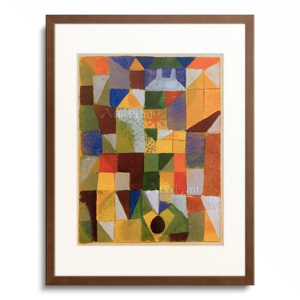 Klee, Paul 1879-1940."Urban Composition with Yellow Windows"(Stadtische Komposition m. d. mit gelben Fenstern), 1919, 16...