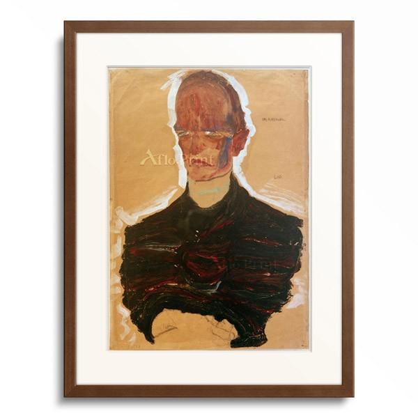 Oskar Reichel, Austrian art collector.5.5.1941."Portrait of Dr. Oskar Reichel".Drawing, 1910, by Egon Schiele (1890-1918...