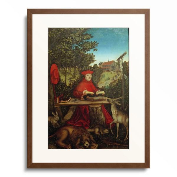 Albrecht of Brandenburg, Archbishop, Elector of Mainz.28.6.1490 - Mainz, 24.9.1545."Cardinal Albrecht of Brandenburg as ...