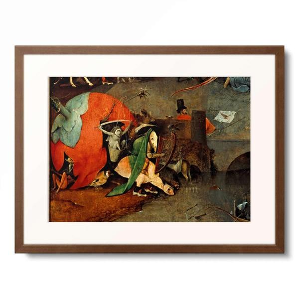 Bosch, Hieronymus.c.1450 - 1516,Dutch painter."The Temptation of St Anthony", 1500-1516. Detail.Central panel of the tri...