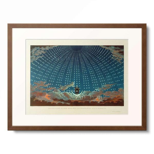 Mozart, Wolfgang Amadeus,Composer, 1756-1791.Works: The Magic Flute (1791)."The Queen of the night. Stage set for the se...