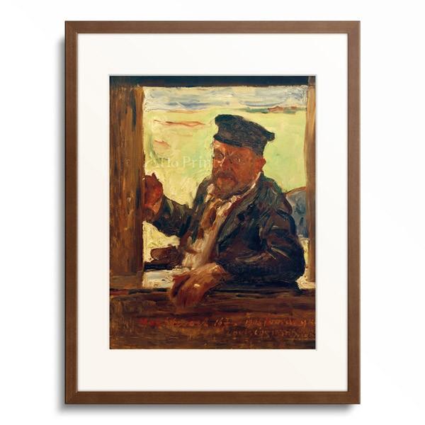 Max Slevogt, painter and graphic artist,Landshut 8.10.1868 - Neukastel (Palatinate) 20.9.1932.Portrait.Painting, 1908, b...