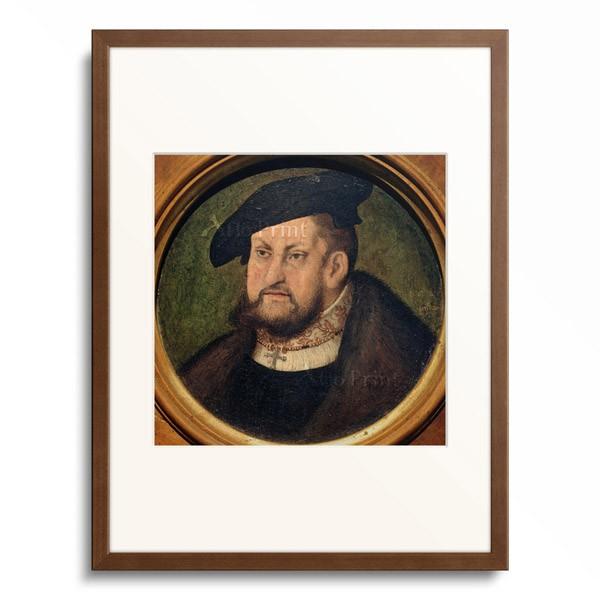 Johann the Strong, Elector of Saxony (1525-32).Meisen 30.6.1468 - Schweinitz / Elster 16.8.1532.Roundel.Painting, 1525, ...