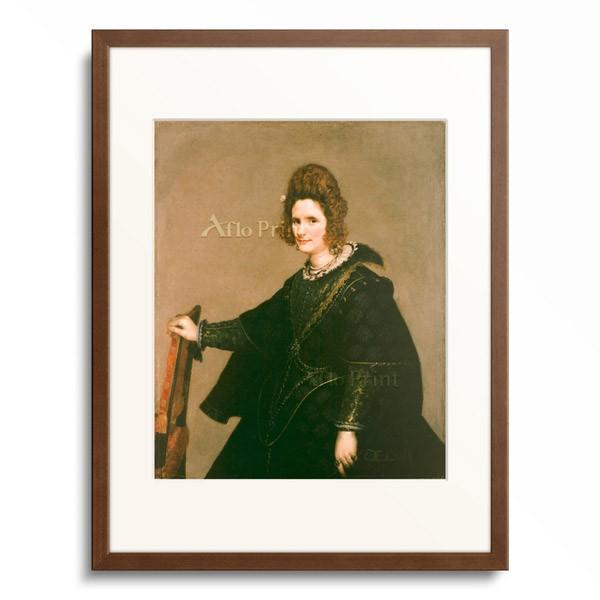 Velasquez, Diego1599-1660."Bildnis einer Dame", um 1630/33.(fruher gedeutet als Frau des Kunstlers und als Dona Ines de ...