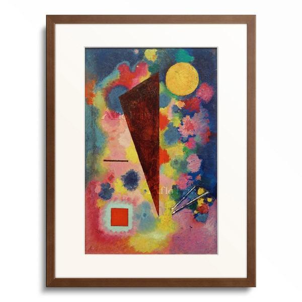 Kandinsky, Wassily,1866-1944,Russian artist."Bunter Mitklang", 1928.Oil on cardboard, 32.9 × 21.3 cm.Centre de creation ...