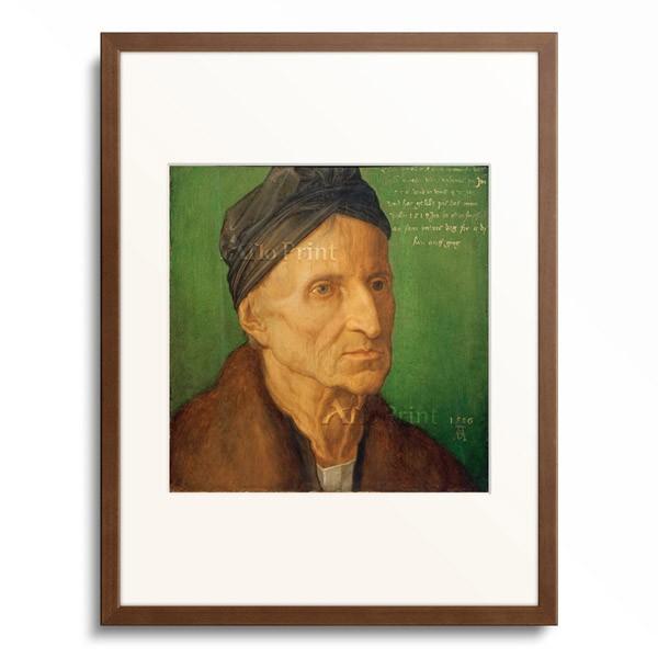 Wolgemuth, Michael, Painters and woodcutters, Nuremberg 1434 - ibid. 30.11.1519."Portrait of the Nuremberg painter Micha...