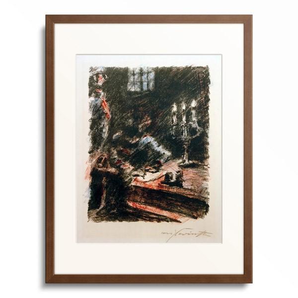 Frederick II (the Great), King of Prussia (1740-86). 1712-1786."Torgau. The king writes on the steps of the altar. "(Fre...