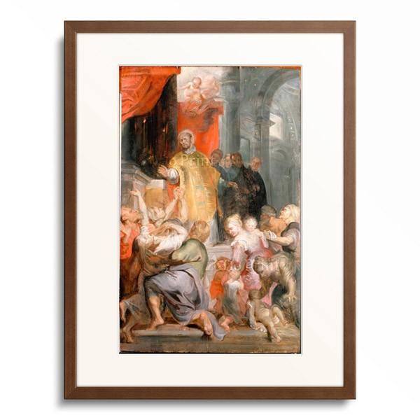 Peter Paul Rubens, 1577-1640."The miracles of St. Ignatius of Loyola ", circa 1619. (probably a design for the altar "Th...