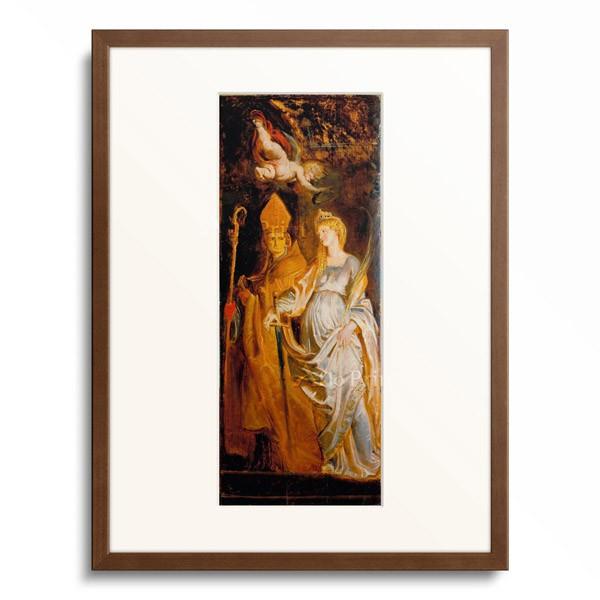 Rubens, Peter Paul,1577-1640,Flemish painter."Saints Amandus and Walburga / Saints Catherine of Alexandria and Eligius",...