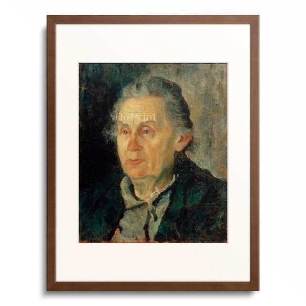 Kasimir Malewitsch, 1878-1935."Portrait of the Mother of the Artist", 1932-1934.Oil on canvas, 43.5 × 38.3 cm.Liechtenst...
