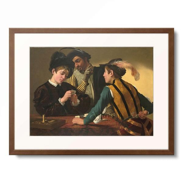 Caravaggio, real name Michelangelo Merisi 1573-1610."The Card Sharps", 1596.Oil on canvas, 97 × 134 cm.Fort Worth, Kimbe...