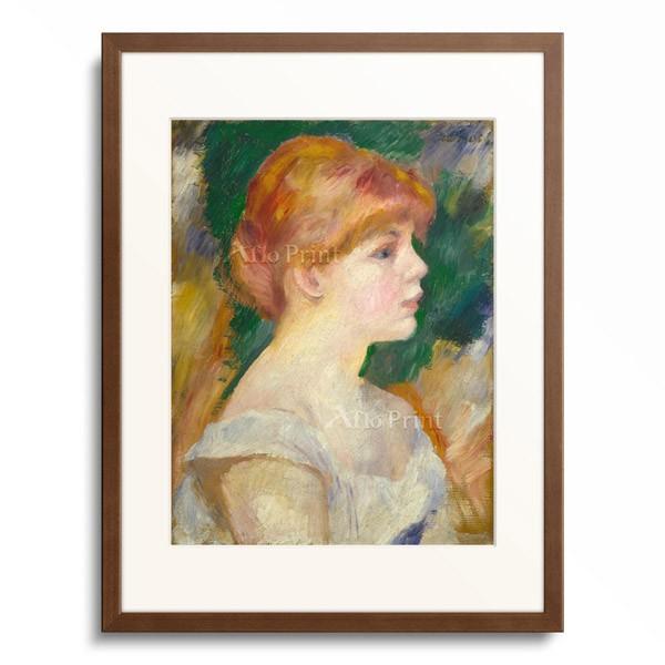 Auguste Renoir 1841-1919.Suzanne Valadon, ca. 1885.Oil on canvas, 41.3 × 31.8 cm.Inv. Nr. 1963.10.60,Washington, Nationa...