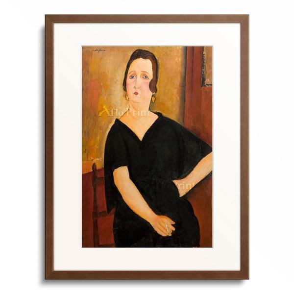 所蔵: ワシントン・ナショナル・ギャラリーAmedeo Modigliani 1884-1920.Madame Amedee (Woman with Cigarette), 1918.Oil on canvas, 100.3 × 64.8 ...