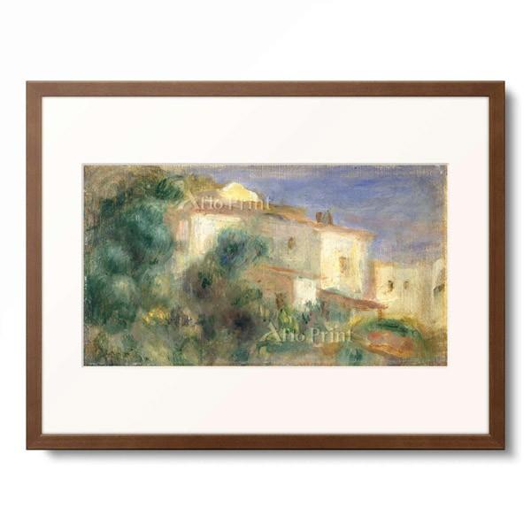 Auguste Renoir 1841-1919.Maison de la Poste, Cagnes, 1906/1907.Oil on canvas, 13 × 22.5 cm.Inv. Nr. 1970.17.77,Washingto...