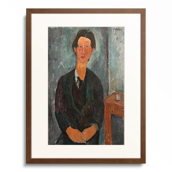 所蔵: ワシントン・ナショナル・ギャラリーAmedeo Modigliani 1884-1920.Chaim Soutine, 1917.Oil on canvas, 91.7 × 59.7 cm.Inv. Nr. 1963.10.47,W...