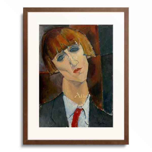 所蔵: ワシントン・ナショナル・ギャラリーAmedeo Modigliani 1884-1920.Madame Kisling, ca. 1917.Oil on canvas, 46.2 × 33.2 cm.Inv. Nr. 1963.10...