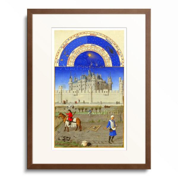 The Tres Riches Heures du Duc de Berry is the most famous and possibly the best surviving example of French Gothic manus...