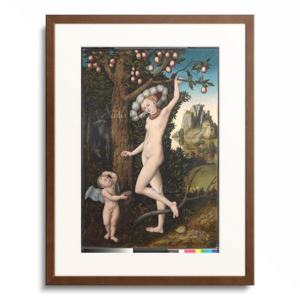 Cranach, Lucas the Elder,1472-1553,German painter.Cupid complaining to Venus of being stung by bees while stealing a hon...