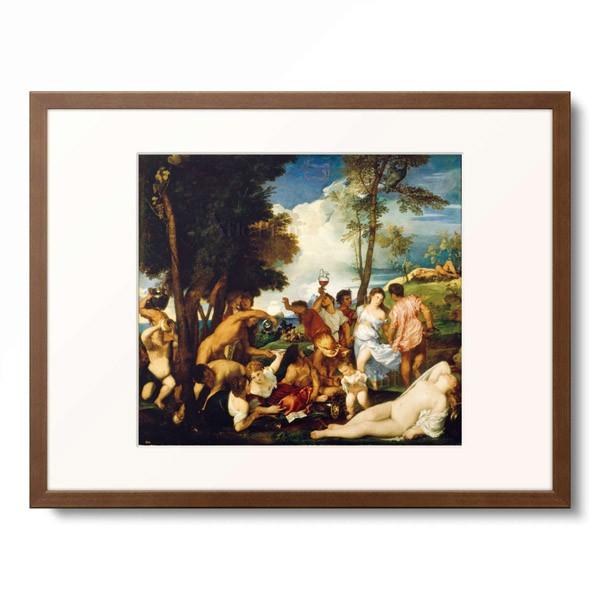 Tizian, eigentl. Tiziano Vecelli (o),um 1487/90 - 1576.“Bacchanal” (Die Andrier erwarten die Ankunft des Dionysos), 1518...